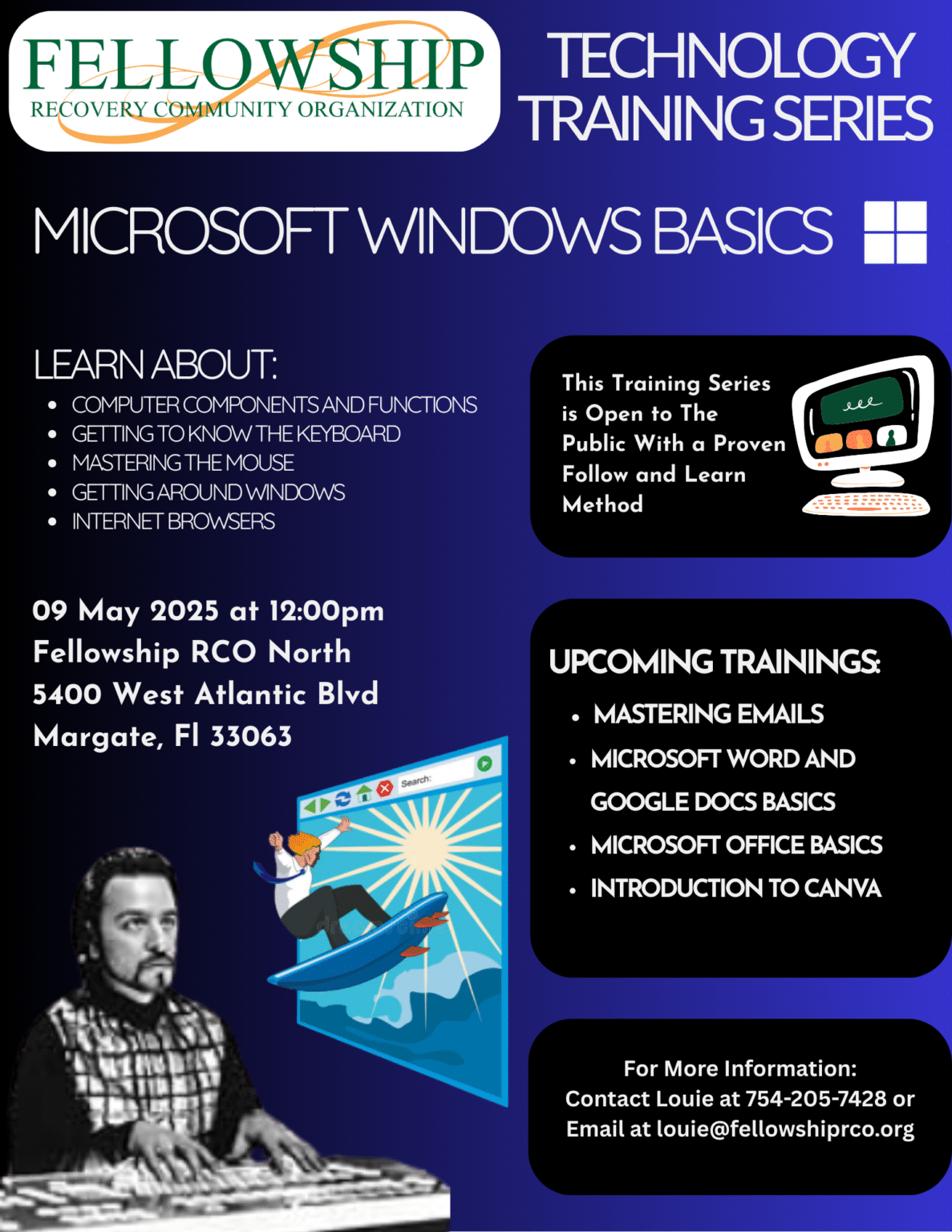 Technology Training - Fellowship Recovery Community Organization