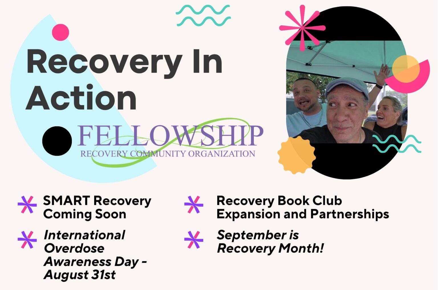 Building Recovery Together: August Updates from Fellowship RCO ...